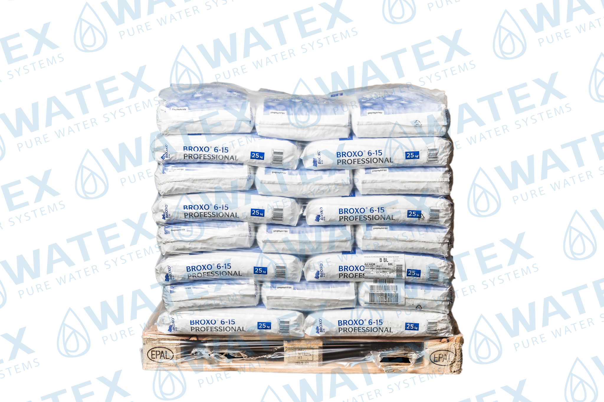 Salt Broxo full pallet (40 bags) - WATEX